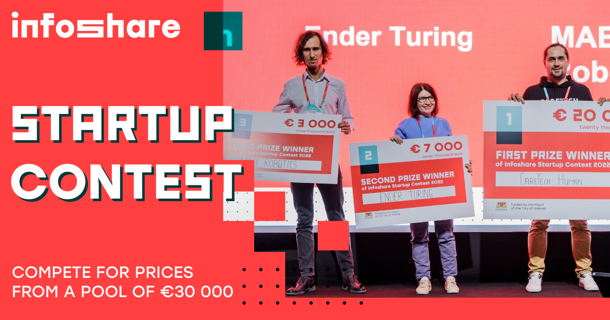 Startup Contest - Infoshare - The Biggest Tech Event in CEE